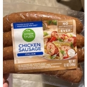 Simple Truth Chicken Sausage, Italian: Calories, Nutrition Analysis ...