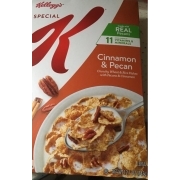 Kellogg's Cereal, Special K, Cinnamon & Pecan: Calories, Nutrition ...
