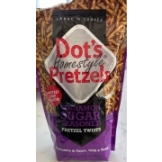 Dot's Pretzel Twists, Homestyle, Cinnamon Sugar Seasoned: Calories ...