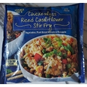 Trader Joe's Chickenless Riced Cauliflower Stir Fry: Calories, Nutrition Analysis & More | Fooducate