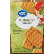 Great Value Crackers, Multi-Grain: Calories, Nutrition Analysis & More ...
