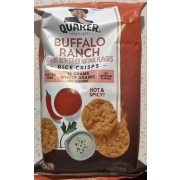 Quaker Rice Crisps, Buffalo Ranch: Calories, Nutrition Analysis & More ...