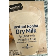 Safeway Dry Milk, Instant Nonfat: Calories, Nutrition Analysis & More ...