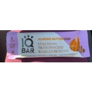 Iq Bar Protein Bar Almond Butter Chip Calories Nutrition Analysis
