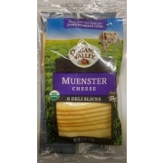 Organic Valley Cheese, Slices, Muenster: Calories, Nutrition Analysis ...