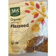 365 Whole Foods Market Flaxseed, Ground, Organic: Calories, Nutrition ...