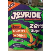 Joyride Sour Gummy Worms, Zero Sugar: Calories, Nutrition Analysis ...