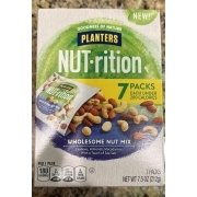 Planters Nut-rition Wholesome Nut Mix: Calories, Nutrition Analysis ...
