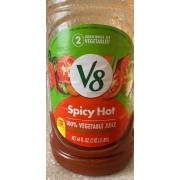 V8 Spicy Hot Vegetable Juice: Calories, Nutrition Analysis & More ...