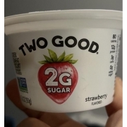 Two Good Greek Yogurt, Lowfat, Strawberry: Calories, Nutrition Analysis ...