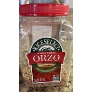 Rice Select Orzo: Calories, Nutrition Analysis & More | Fooducate