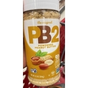 PB2 Peanut Butter, Powdered, The Original: Calories, Nutrition Analysis ...