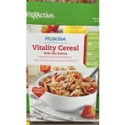 Fit & Active Cereal, Vitality Cereal With Red Berries: Calories ...