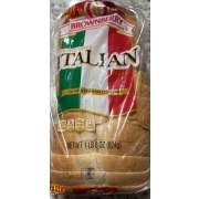 Brownberry Italian Bread: Calories, Nutrition Analysis & More | Fooducate