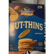 Blue Diamond Rice Cracker Snacks, Nut-Thins, Almond: Calories ...