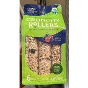 Rollers Crunchy Rice Rollers, Mixed Berry, Organic: Calories, Nutrition ...