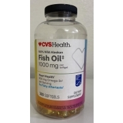 CVS Health Dietary Supplement, Fish Oil: Calories, Nutrition Analysis ...