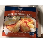 Trident Seafoods Cod, Beer Battered, Wild Alaskan: Calories, Nutrition ...