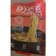 Lotus Foods Ramen, Millet And Brown Rice, Organic: Calories, Nutrition ...