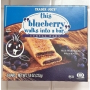 Trader Joe's Blueberry Cereal Bars: Calories, Nutrition Analysis & More | Fooducate