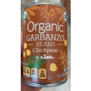 Lidl Garbanzo Beans, Chickpeas, Organic: Calories, Nutrition Analysis ...