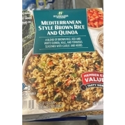 Boundless Foods Mediterranean Style Brown Rice & Quinoa: Calories ...