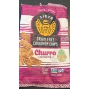 Siete Churro Strips, Cinnamon Chips: Calories, Nutrition Analysis ...