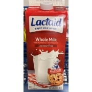 Lactaid Whole Milk, 100% Lactose Free: Calories, Nutrition Analysis ...