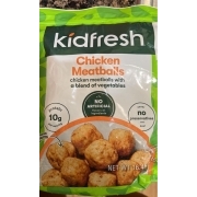 Kidfresh Chicken Meatballs: Calories, Nutrition Analysis & More | Fooducate