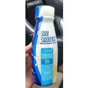 Pure Protein Protein Shake, Vanilla Milkshake: Calories, Nutrition ...