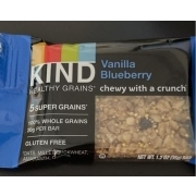 Kind Bar, Vanilla Blueberry: Calories, Nutrition Analysis & More ...