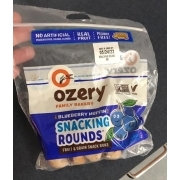 Ozery Fruit & Grain Snack Buns, Snacking Rounds, Blueberry: Calories ...