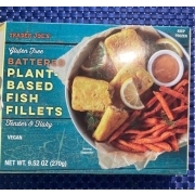 Trader Joe's Plant-Based Fish Fillets, Battered: Calories, Nutrition Analysis & More | Fooducate