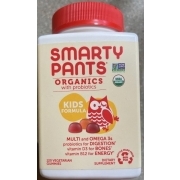 Smarty Pants Supplement, Gummies, Kids Formula: Calories, Nutrition ...