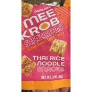 Trader Joe's Thai Rice Noodle Snacks, Mee Krob, Snackers, Crispy, Sweet ...