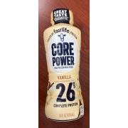 Core Power High Protein Milk Shake, Vanilla: Calories, Nutrition ...