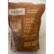 Rxbar Protein Granola, Peanut Butter: Calories, Nutrition Analysis ...