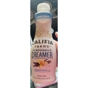 Califia Farms Creamer, Almond Milk, Vanilla: Calories, Nutrition ...