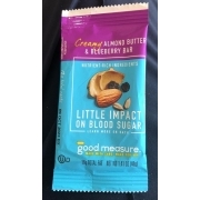 Good Measure Snack Bar, Creamy, Almond Butter & Blueberry: Calories ...
