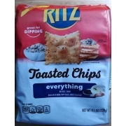 Ritz Crackers, Toasted Chips, Everything: Calories, Nutrition Analysis ...