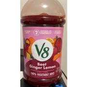 V8 Vegetable Juice, Beet Ginger Lemon: Calories, Nutrition Analysis ...