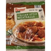 Bremer Meatballs, Italian Style: Calories, Nutrition Analysis & More ...