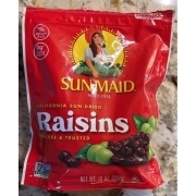Sun-Maid California Raisins, Sun Dried: Calories, Nutrition Analysis ...