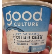 Good Culture Cottage Cheese, 2% Milkfat: Calories, Nutrition Analysis ...