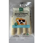 365 String Cheese, Mozzarella, Organic: Calories, Nutrition Analysis ...