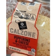 Signature Cafe Calzone, Pepperoni & Cheese: Calories, Nutrition ...