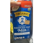 Simply Nature Reduced Fat Milk, Organic: Calories, Nutrition Analysis ...