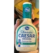Kroger Caesar Dressing, Classic: Calories, Nutrition Analysis & More ...