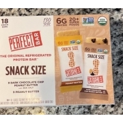 Perfect Bar Snack Bar, Dark Chocolate Chip Peanut Butter, Peanut Butter ...