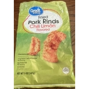 Great Value Pork Rinds, Fried, Chili Limon: Calories, Nutrition ...